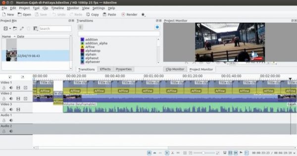 KDEnlive Software untuk Editing Video yang Gratis - Universitas ...