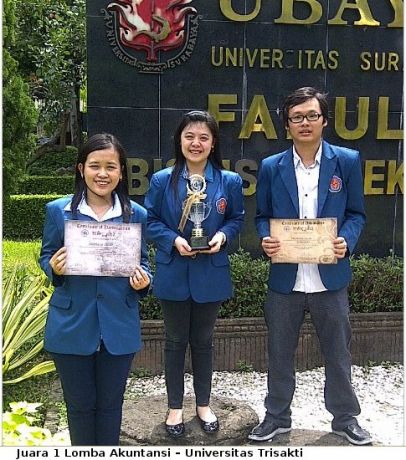 Ubaya Accounting Warriors menumpuk koleksi piala juara - Universitas ...