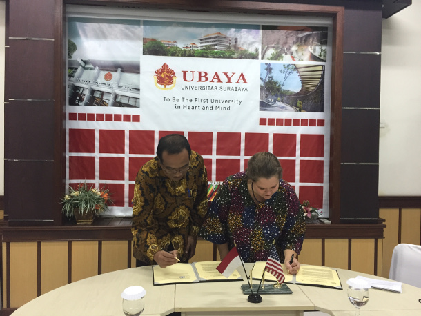 MoU Sebagai Simbol Keberlanjutan Kerjasama Ubaya-Education USA ...