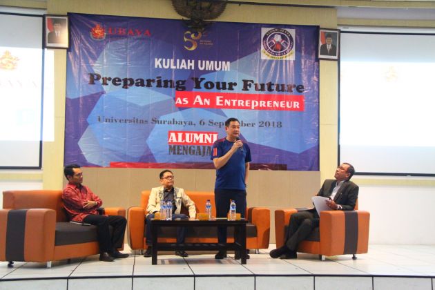 IKA FBE Beri Kuliah Entrepreneur - Universitas Surabaya (UBAYA)