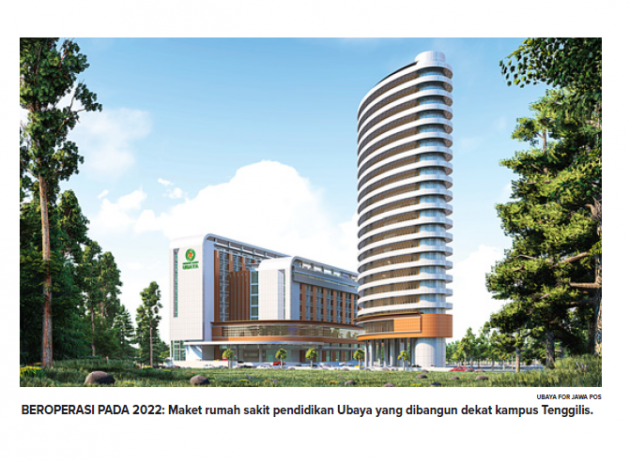 Ubaya Bangun RS Pendidikan - Universitas Surabaya (UBAYA)