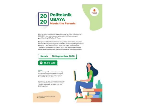 Meets the Parents Poltek 2020: Cepat Lulus, Cepat Kerja, Cepat Sukses ...