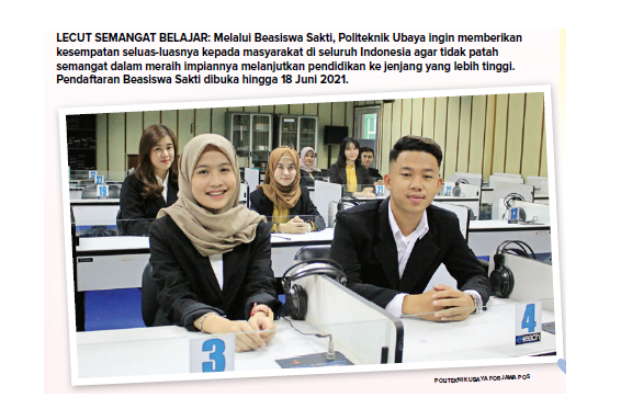 Poltek Ubaya Sediakan 500 Beasiswa Sakti - Universitas Surabaya (UBAYA)