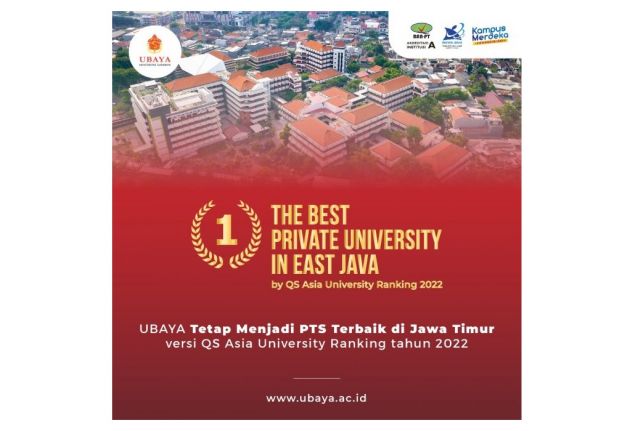 UBAYA PTS Terbaik di Jawa Timur Versi QS Asia University Rankings 2022 ...