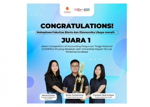 Mahasiswa FBE harumkan nama Ubaya pada Compac XII 2022 - Universitas ...