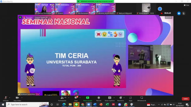 Tiga Mahasiswi FBE Ubaya Raih Juara 1 di ACCHAMP 2022 - Universitas ...