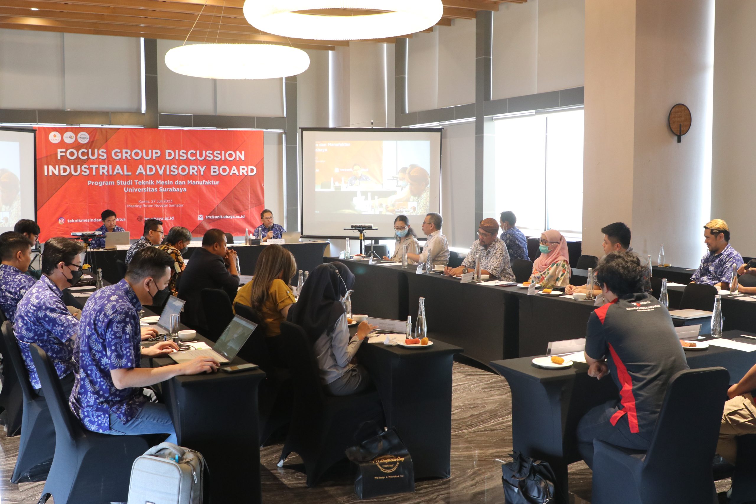 TMM Ubaya Adakan FGD Bersama 20 Perusahaan Kerjasama - Universitas ...