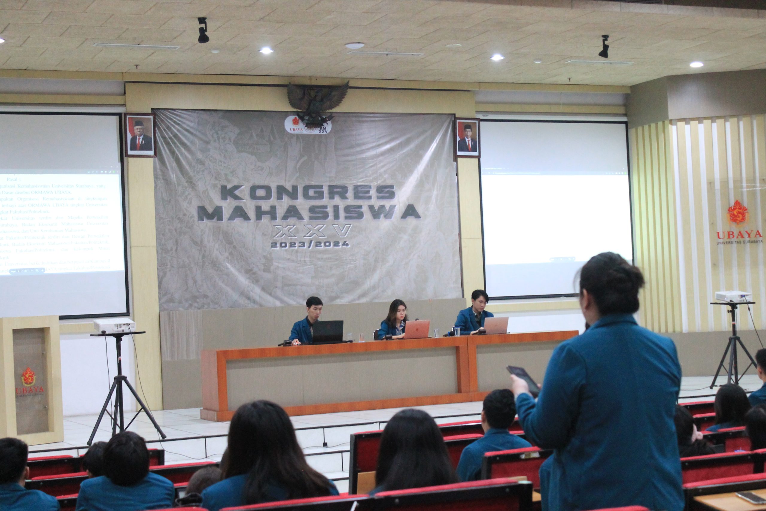 Mahasiswa Ubaya Bermusyawarah dalam Kongres Mahasiswa XXV - Universitas ...