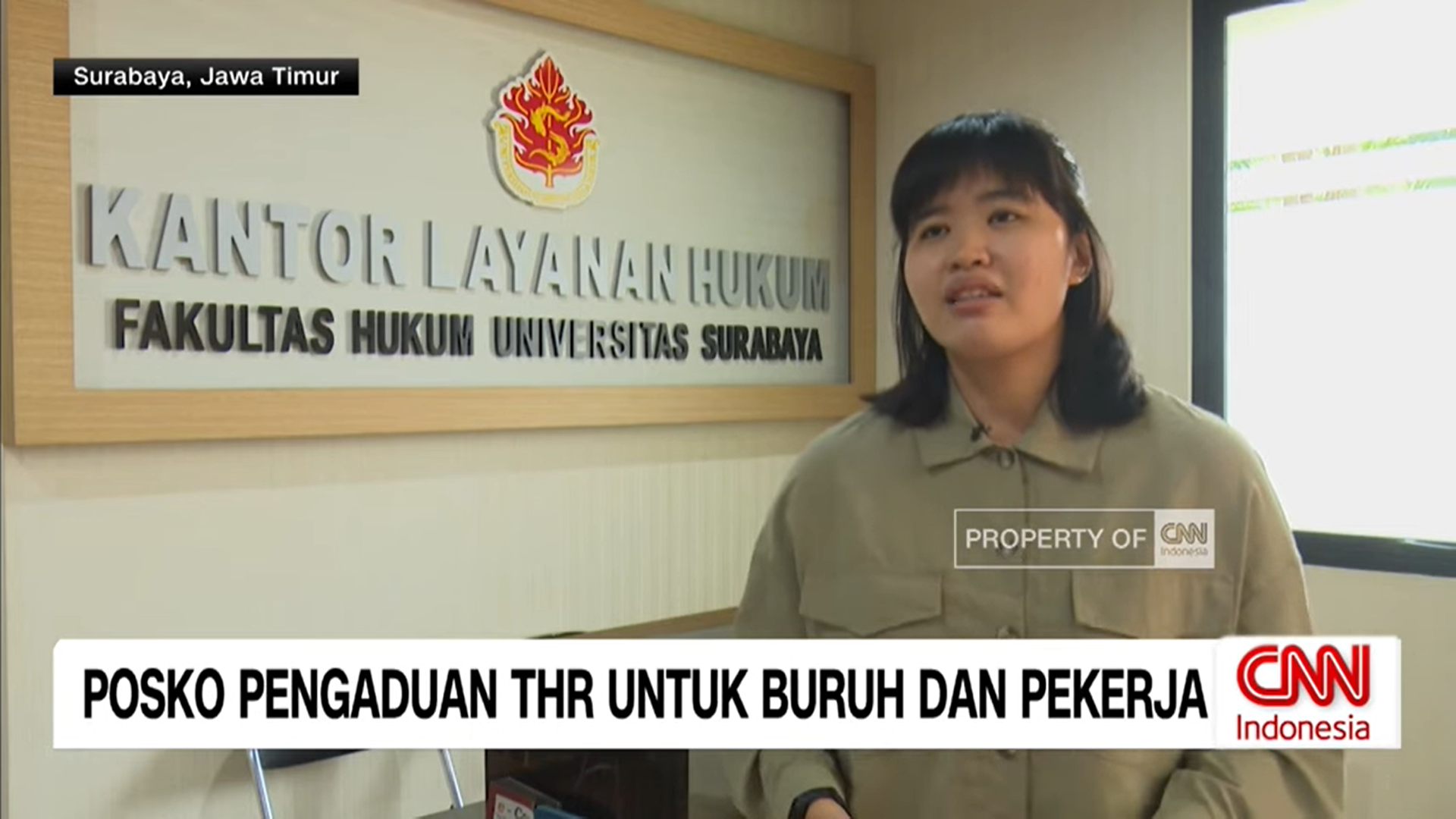 Posko Pengaduan THR untuk Buruh dan Pekerja - Universitas Surabaya (UBAYA)